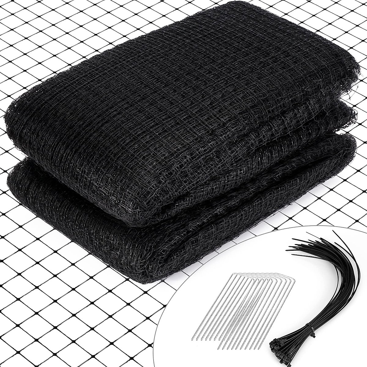 Bird Netting for Garden,7x100 Feet Fruit Tree Netting for Squirrels and Birds,Bird Netting for Garden Netting Mesh,Deer Netting for Plants Netting for Squirrels