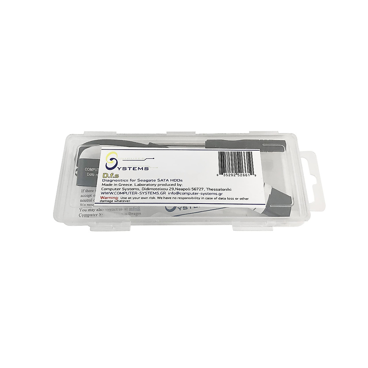 Diagnostics for Seagate Dfs Data Recovery USB Tool Kit. Compatible with Seagate Sata Hdds Recover Up to 80% of Cases, CSGR
