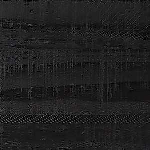 GOLINPEILO Sideboard Buffet Cabinet/Console Table, Wooden Storage Cabinet with 3 Drawers and 4 Compartments, Wood Sideboard Furniture for Living Room, Black 43.3"x13.8"x27.6" Solid Wood Pine -AA