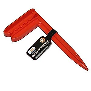 IIT 30390 1 Plastic Claim-It Stake For Beach Picnic Camping Towels Blankets Tarps