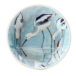 Certified International Shorebirds 40 oz. Soup/Cereal Bowls, Set of 4