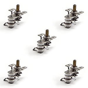 Fielect 5pcs Thermostat Adjustable Electric Heater Heating Temperature Controller 250V 16A N.C