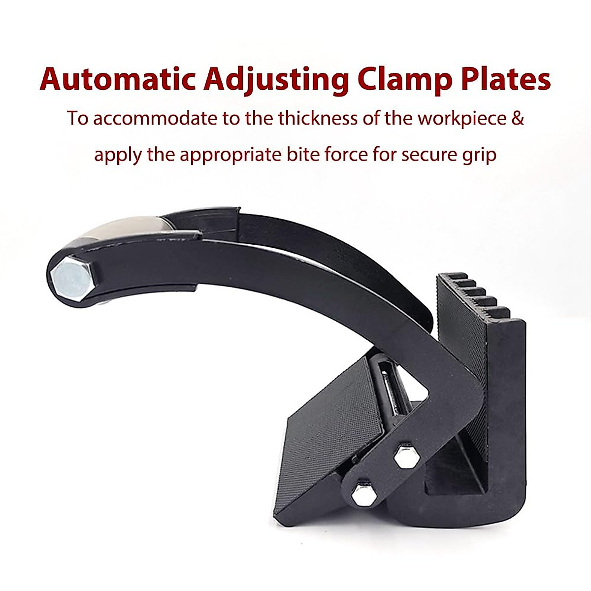 2PCS Plywood Carrier, Wood Panel Carrier,Drywall Lifting Carrying Tool,Synthetic Cement Board Gripper Clamp Lift Tool for Wood Plastic Glass Sheets, Clamping Thickness 3/4”, Capacity 100LBS each