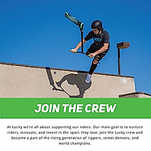 Lucky Crew Complete Pro Scooter - Trick Scooter for Beginner to Intermediate Riders, Ultra