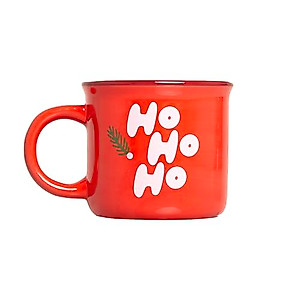 Pearhead Ho Ho Ho Christmas Camper Mug, Holiday Coffee Cup, Christmas Home Décor, Holiday Gifts, Seasonal Coffee Mug, Stocking Stuffer Gift Ideas, Microwave And Dishwasher Safe