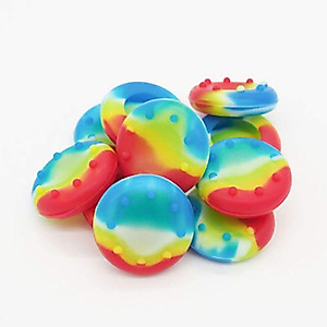 10PCS Analog Joystick Thumb Sticks Grips Cap for PS3 PS4 PS2 Xbox 360 Xbox One Wii Game Controller (Mixed)