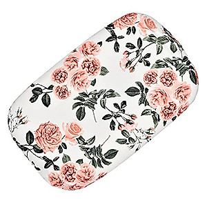 Eurobuy Baby Loungers Cover Floral Newborn Lounger Cover Removable Slipcover Washable Soft Lounger Cover Nest Cover for Baby Boys Girls(Lounger not Included)