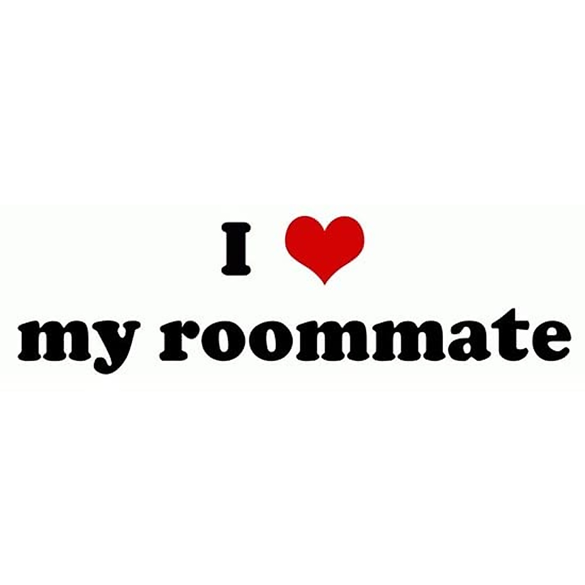 CafePress I Love My Roommate Mug Ceramic Coffee Mug, Tea Cup 11 oz