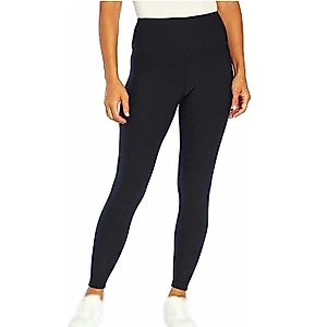 Orvis Womens Midweight High Rise Fleeced Lined Legging (Black, X-Small)