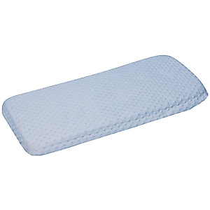 Baby Doll Bedding Minky Changing Table Cover, Blue