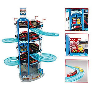 Klein Theo Bosch Car Park 5 Levels Premium Toys for Kids Ages 3 Years & Up, Bosch 5 Level Car Park