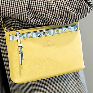 Nanette Lepore Mirabel Printed Crossbody Rose Stripe Floral One Size