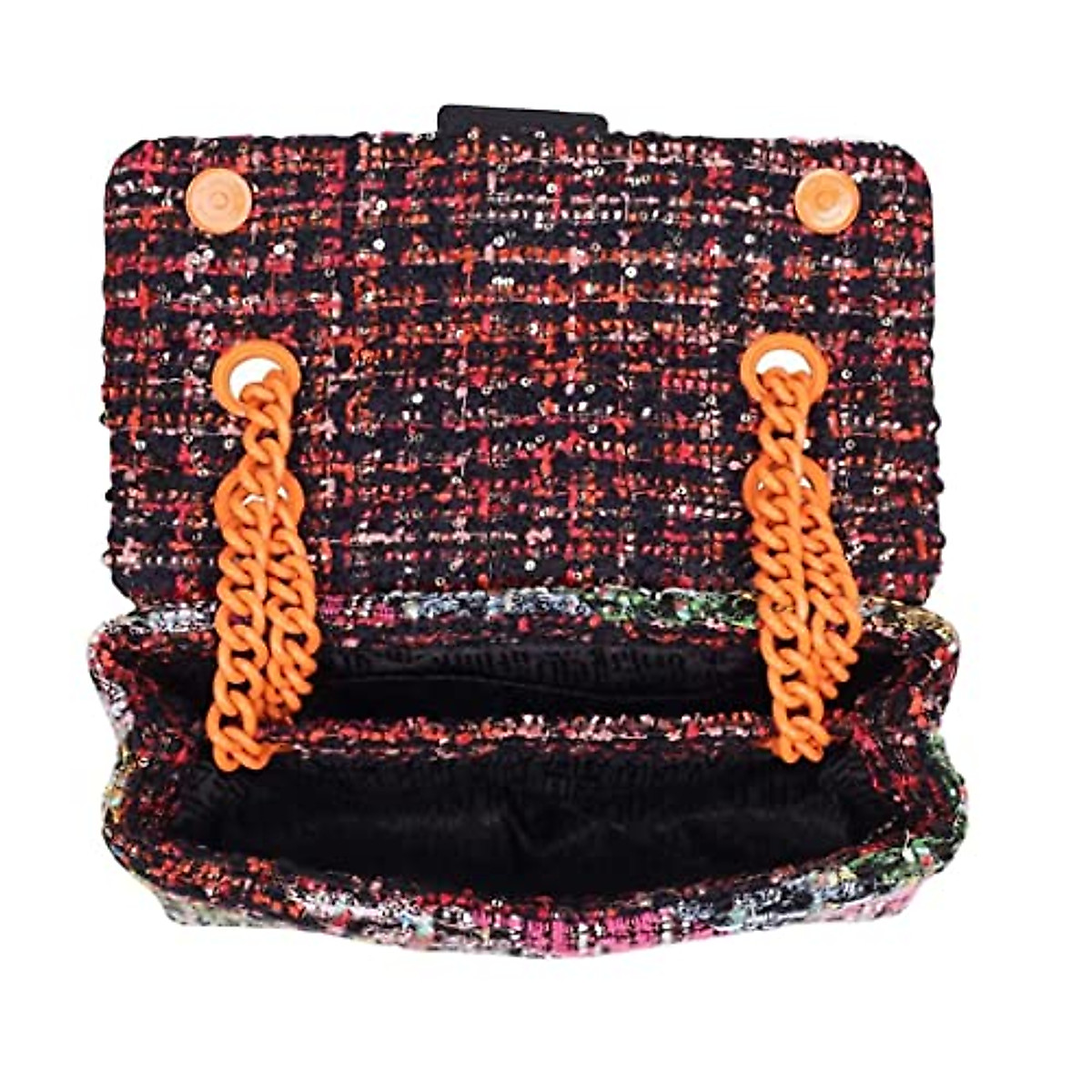 Kurt Geiger Women’s Kensington Large Multicolor Tweed Shoulder Bag