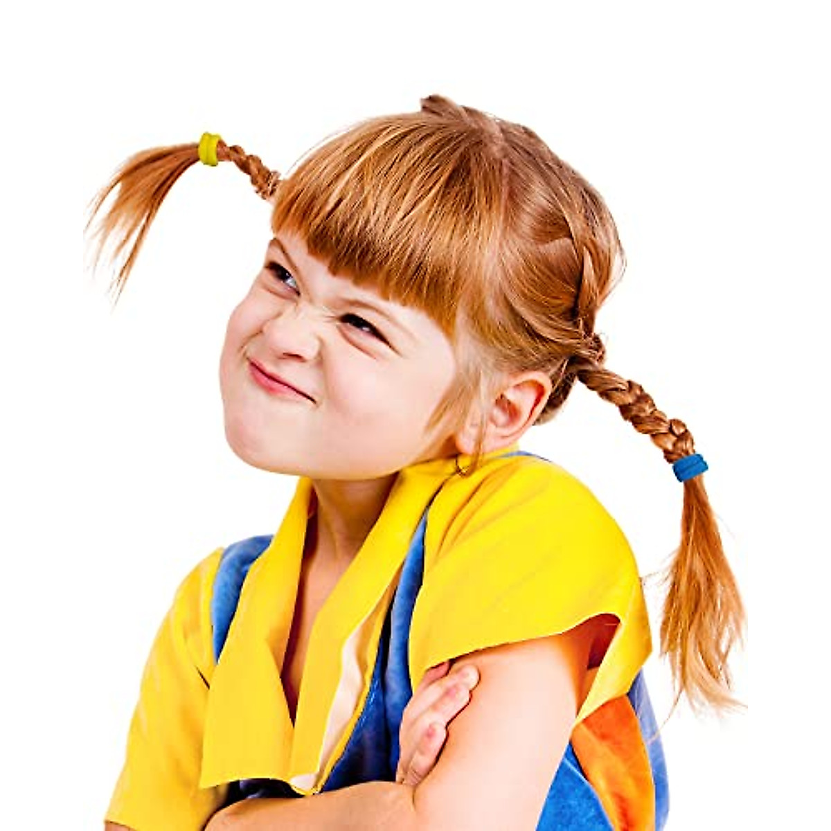 Jollybows 300pcs Baby Hair Ties Girls Elastic Hair Accessories Small Nylon Hair Bands for Toddler Infant Ponytail Holders 1" 30 Colors Mini Kids Hairband