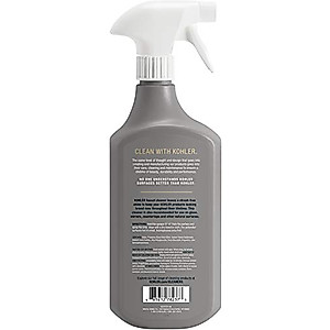 Kohler K-EC23723-NA Faucet Cleaner, Kitchen and Bathroom Cleaner, 28 FL Oz