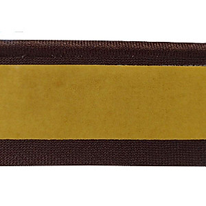 Instabind - Do-It-Yourself Carpet Binding - Turn Carpet Scraps into Area Rugs Fast - Quantity 1 = 5 Foot - Chestnut