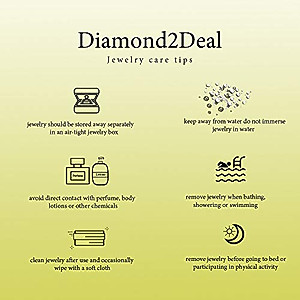 Diamond2Deal 14K White Gold Fancy Stretch Bangle Bracelet for Women