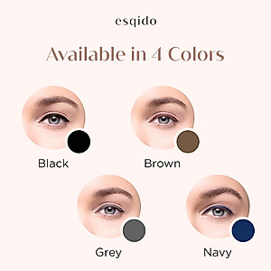Esqido: Gel Pencil Eyeliner - Water Resistant (Black)