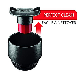 Emsa  Waves Travel Mug Thermos Mug 18/10 Stainless Steel/Black