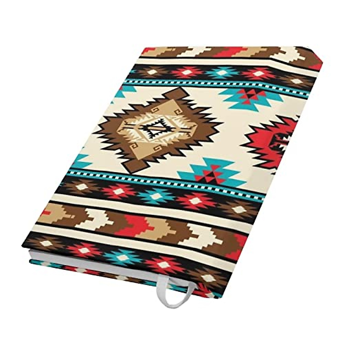 KUIFORTI Aztec Hippie Tribal Book Covers for Paperback,Boys Girls Notebook Protector Book Pouch Sleeves Textbook Jackets Up to 9 * 11 Inch,Universal Fit Most Hardcover Book