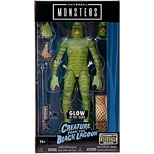 Universal Monsters Creature from The Black Lagoon Glow-in-The-Dark 6-Inch Action Figure - Entertainment Earth Exclusive