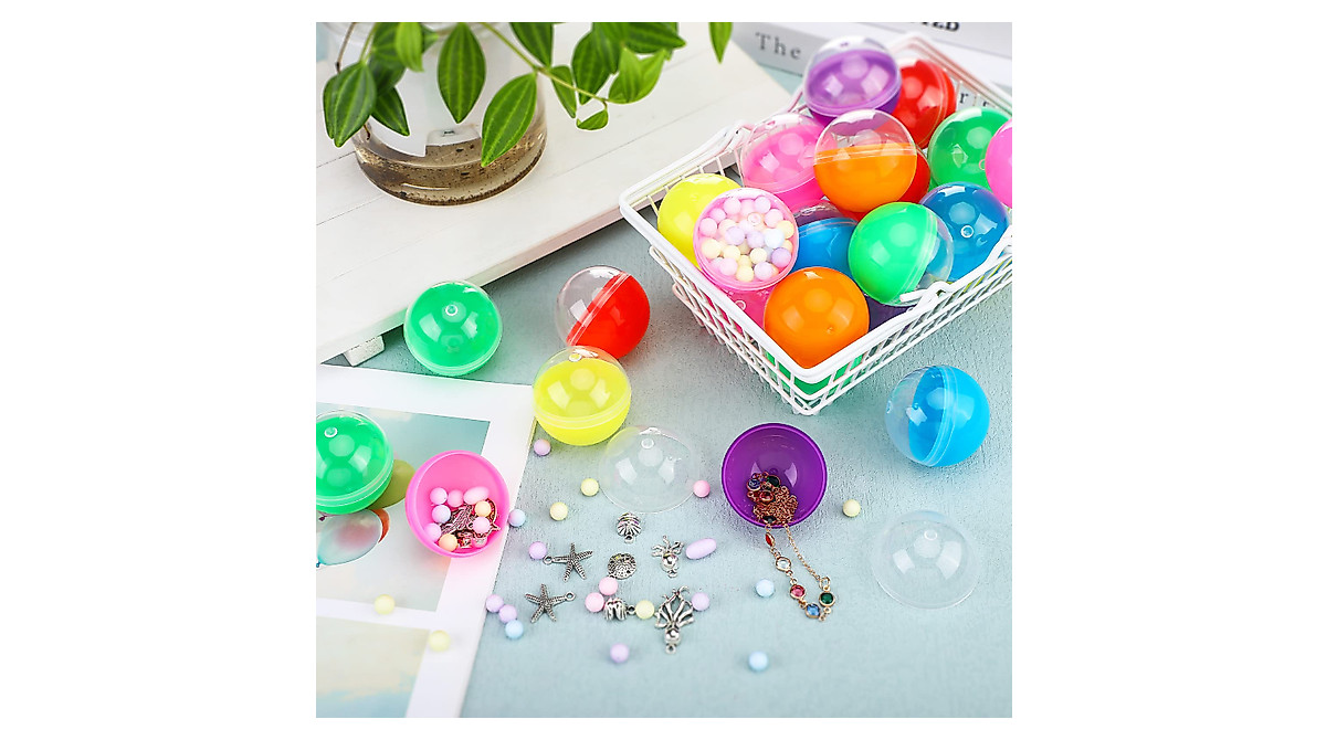 Sosation 150 Pcs Gumball Capsules - Perfect for Party Favors & Prizes