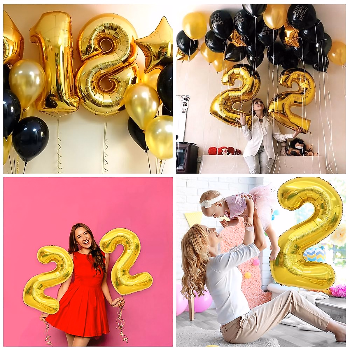Number 8 Balloon 40 Inch Gold 8 Balloon Number 8 Helium Number Balloons 8 Year Old Birthday Decorations Giant Numbers For Party Digital 8 For Birthday Wedding Bridal Shower Photo Shoot Anniversary