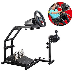 Slendor Racing Wheel Simulator Stand for Logitech G29, G27, G25, G920 Steering Gaming Wheel Stand Without Wheel and Pedals