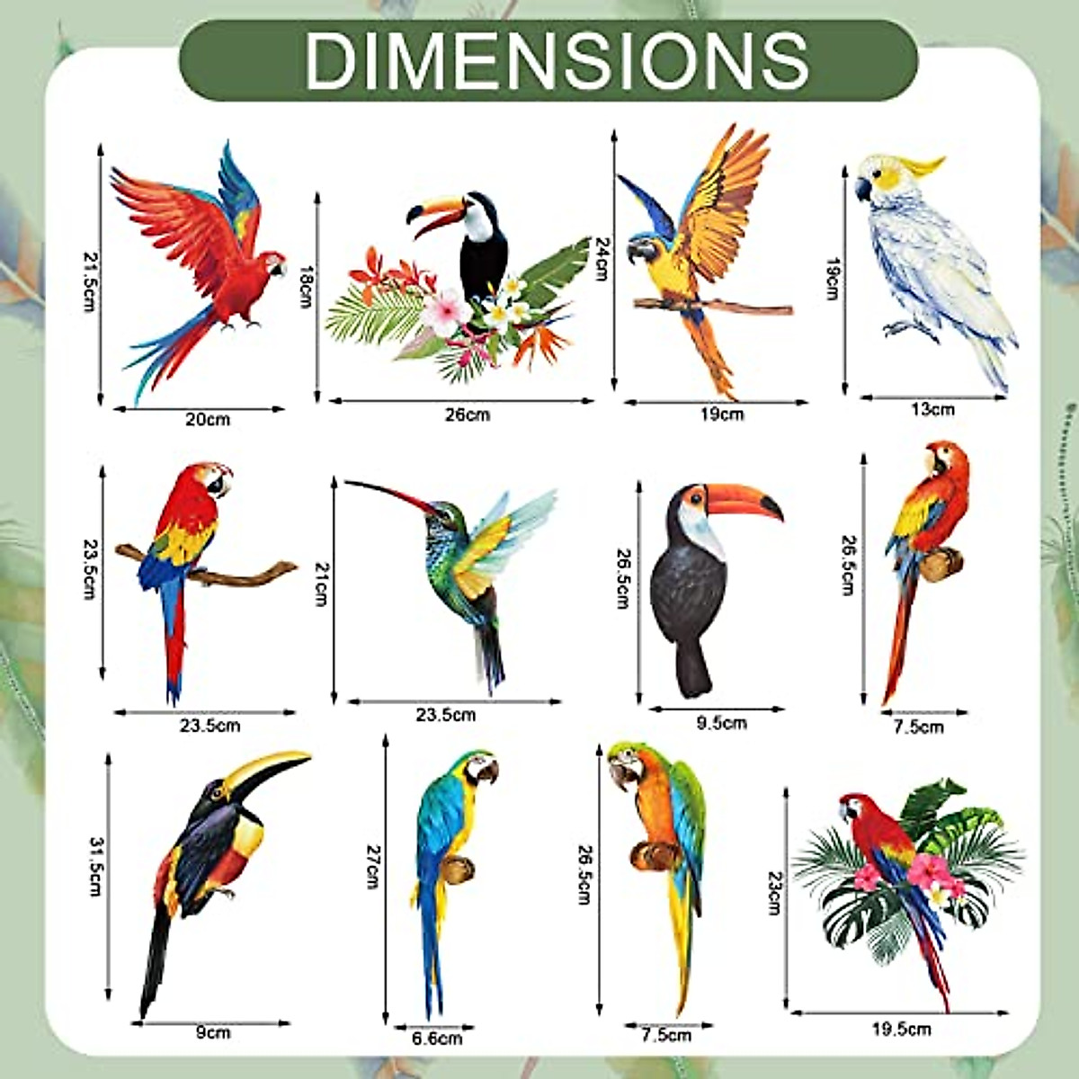 24 Pcs Tropical Birds Honeycomb Paper Cutouts, Parrot Honeycomb, Hanging Parrot Luau Party Decorations, Summer Tiki Bar Party Decor, Flying Bird Hawaiian Party Decor, Parrot Jungle Party Decorations