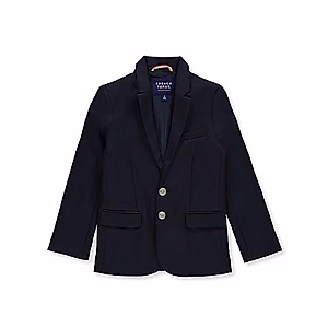 French Toast Men's Classic School Blazer, Navy