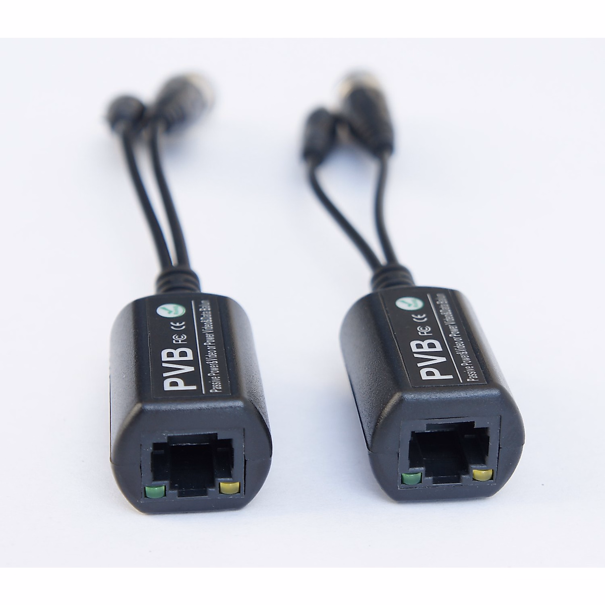 SPT 15-U1010 Passive Power and Video Balun (Black)