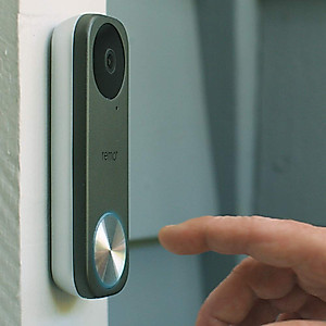 Remo+ RemoBell S WiFi Video Doorbell Camera with HD Video, Motion Sensor, 2-Way Talk, and Alexa Enabled (No Monthly Fees) (Free Cloud Storage)