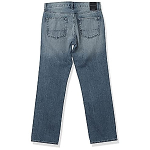Nautica Men's Vintage Straight Denim Jeans, Sand Wash, 36W x 30L