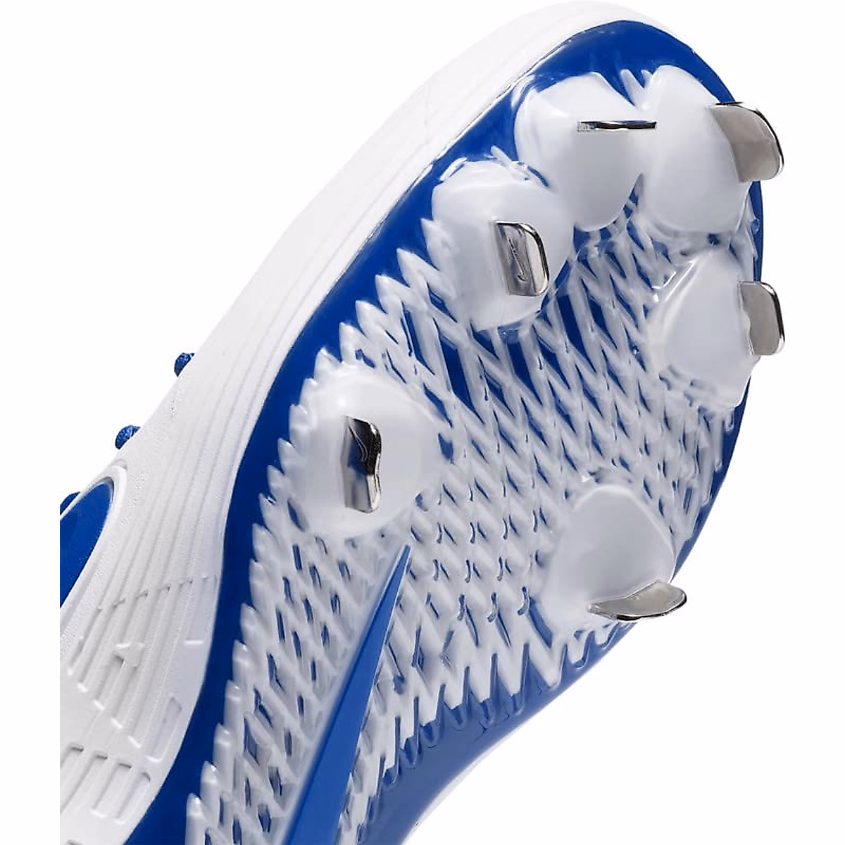 Nike Women's Zoom Hyperdiamond 3 Elite CS Softball Cleat (10, White/Game Royal-White)