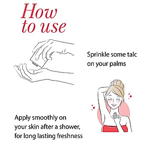 Yardley London RED Rose Perfumed Deodorizing Talc Talcum Powder 100gm