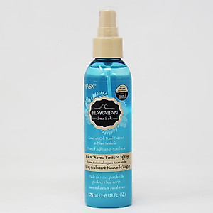 Hask Hawaiian Sea Salt Makin Waves Texture Hair Spray With Coconut Oil, Pearl Extract & Blue Seakale, 6 Oz