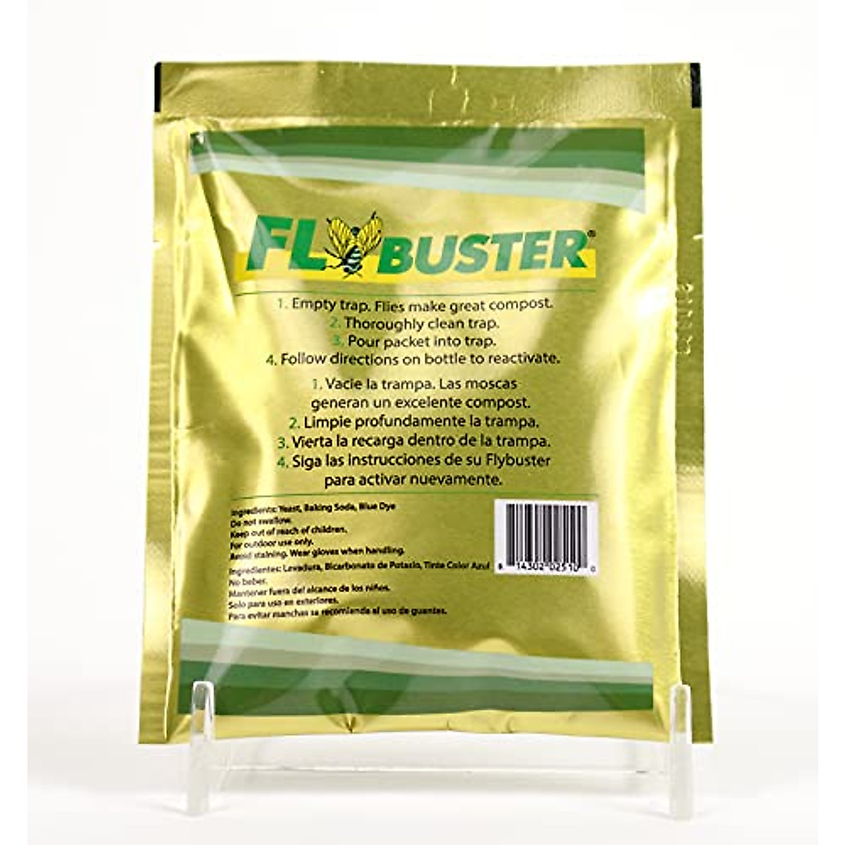 Flybuster, Garden Refill Packet, Outdoor Living, Non-Toxic Fly Control, 2-Pack