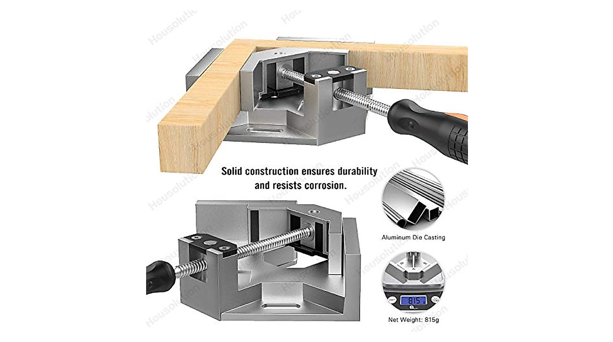 Housolution Right Angle Clamp for Precision Woodworking