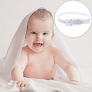 Infant Head Circumference Tape Ruler: 6pcs Newborn Head Measuring Ruler Cm Measure Ruler Baby Toddler Head Body Arm Measurement Tool