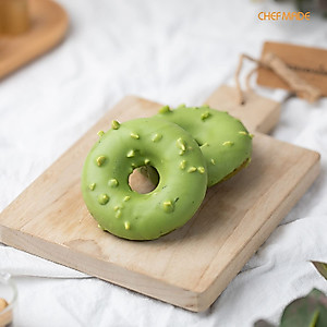 CHEFMADE Donut Pan, Nonstick 6 Cavity Ring Doughnut Pan for Baking, Set of 2