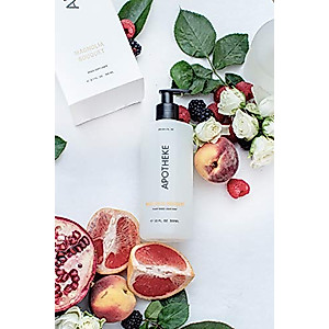 APOTHEKE Liquid Soap - Plant-Based (10fl oz) - Made in the USA (Magnolia Bouquet)