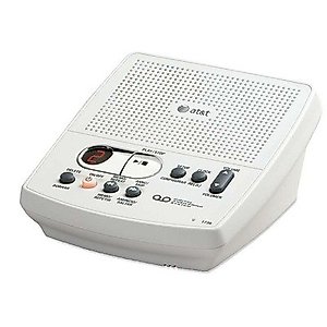 ADVANCED FORMULATIONS ATT1739 Answering System, 40-Minute Recording, CID Announce, White