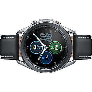 Samsung GALAXY WATCH 3 (2020) 45MM (GPS, Bluetooth, LTE Unlocked) SM-R845U Smart Watch - Silver (Renewed)