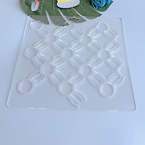 Acrylic Sashiko Stencil, Embroidery Pattern, Quilting Stencil for Hand Quilting and Embroidery