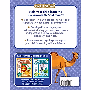 4th Grade BIG Workbook: All Subjects for Kids 9 - 10 includes 220+ Activities, Math, Reading Comprehension, Vocabulary and Language Arts, Writing, Math Skills, Algebra, Fractions, Geometry and More!