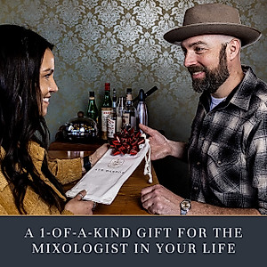 Clear Ice Cube Maker Design Tray - Craft Modern Ice Molds for Bourbon & Cocktails in 5 Seconds - Whiskey Mold Cube Stamp – Bartender Accessories - Copper Ice Press Cocktails by Ash Harbor (Seasons)