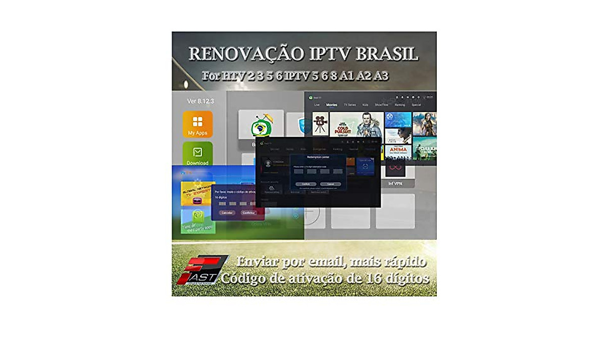 Renove seu IPTV Brasil com Código DOODOT 16 Dígitos