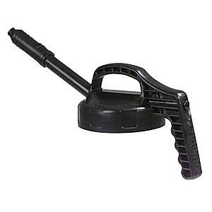OilSafe 100301 Black Stretch Spout Lid