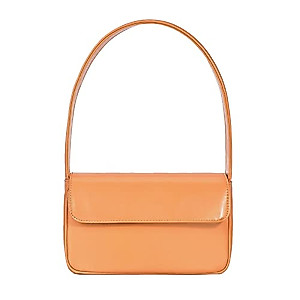 TIJN Shoulder Bags for Women Cute Hobo Tote Handbag Mini Clutch Purse with Button Closure Crossbody Bags for Women Girls