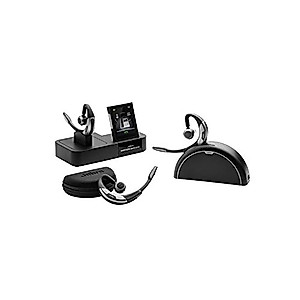 Jabra Motion Office Bluetooth Headset with Touch Screen Base for Desk Phone, VoIP Softphone, Mobile Phones and Tablets